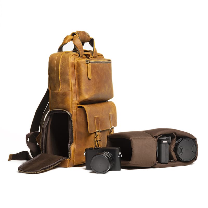 Leather Camera Bags | Secure & Durable Gear for Photographers
