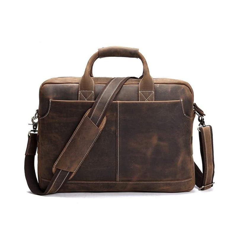 Leather Messenger Bags | Handcrafted with Padded Laptop Pockets