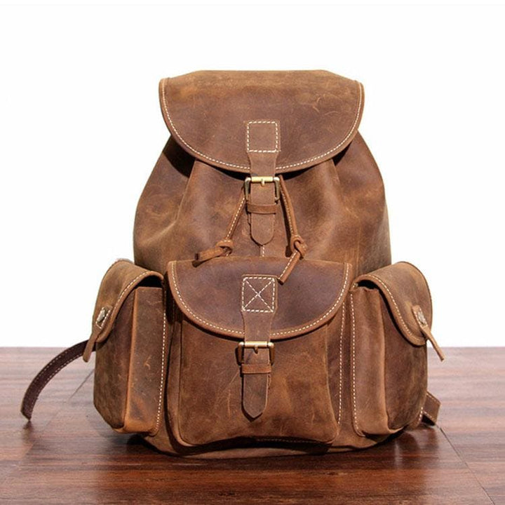 Men's Leather Backpacks: Made from Real, Full Grain Leather