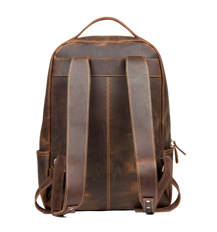 Men's Leather Backpacks: Made from Real, Full Grain Leather